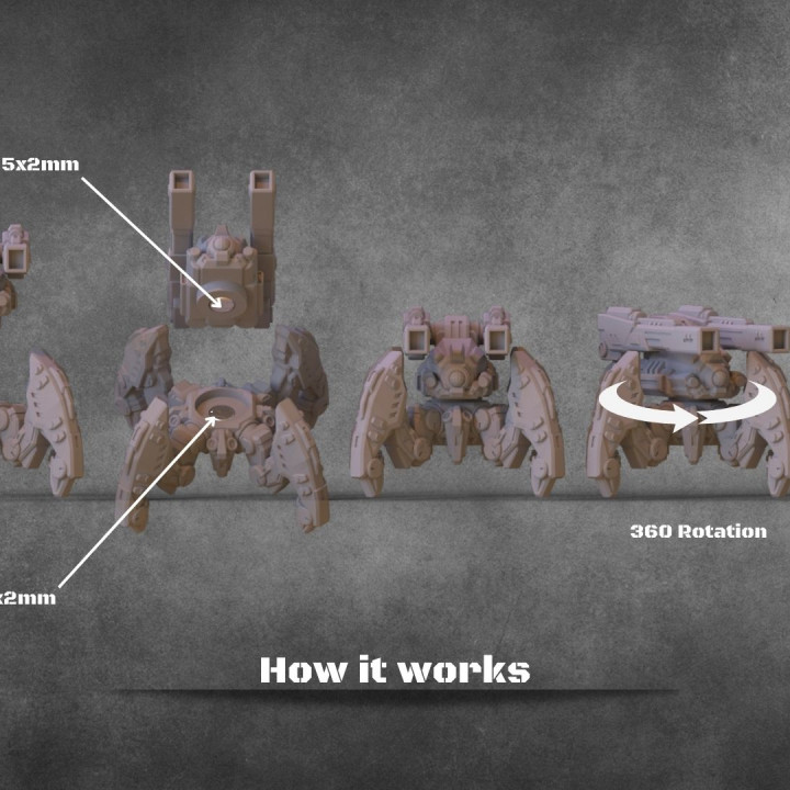 3D Printable Vanguard Communication (Magnetize) by Vesper Project