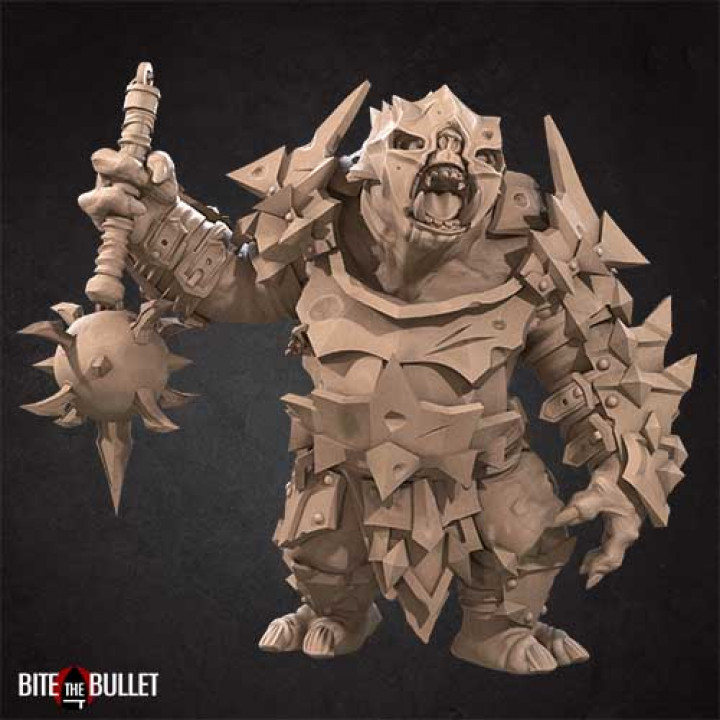 3D Printable Battle Troll by Bite the Bullet