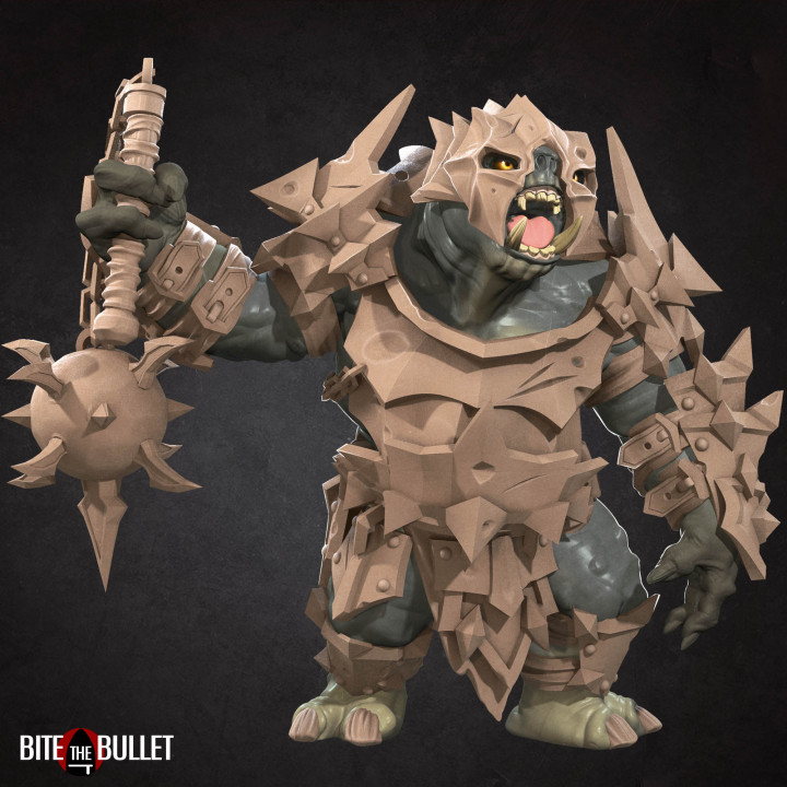 3D Printable Battle Troll by Bite the Bullet