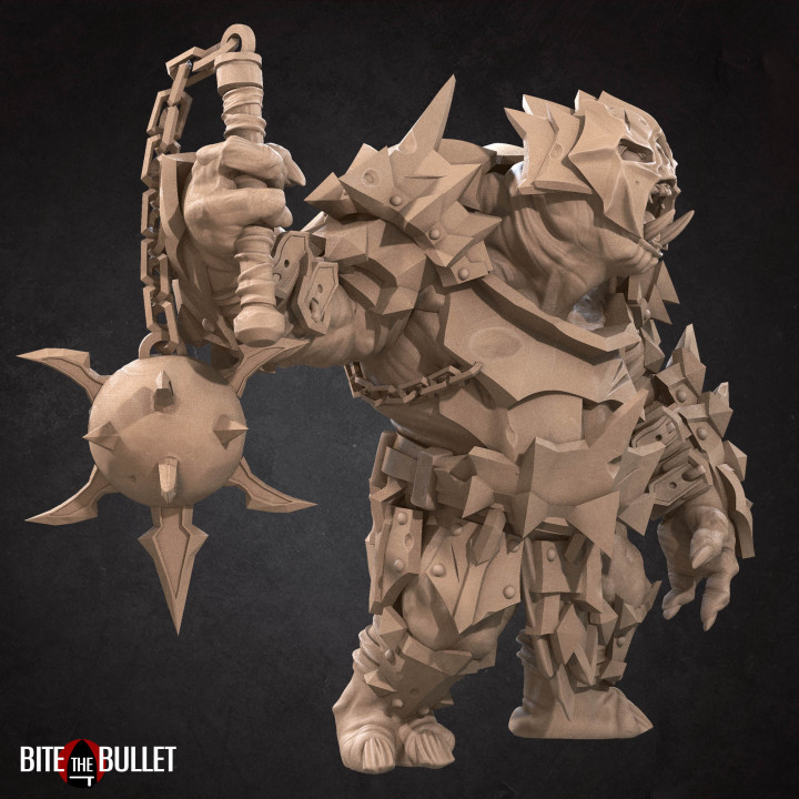 3D Printable Battle Troll by Bite the Bullet