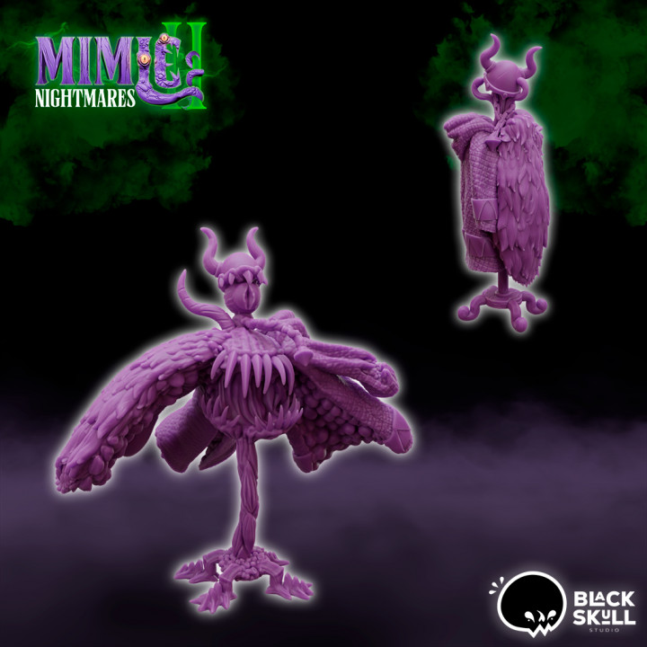 3D Printable Mimic Coat Rack by Black Skull Studio