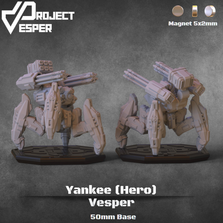 3D Printable Yankee "Champion" (Magnetize) by Vesper Project