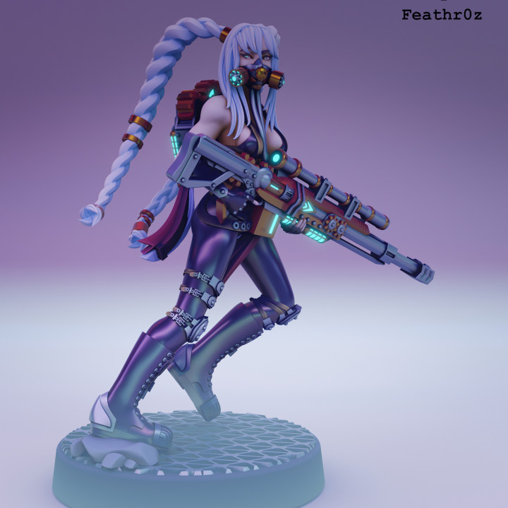 3D Printable Aurora - ERS - Troops Sniper 0004 by feathr0z