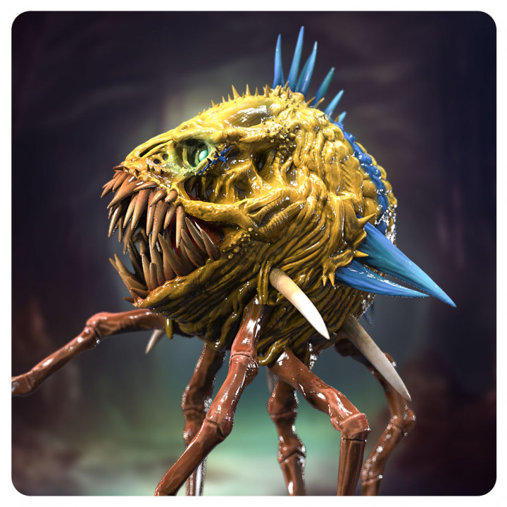 3D Printable Fish Creature - Regular & Mutated by Silvia Corso