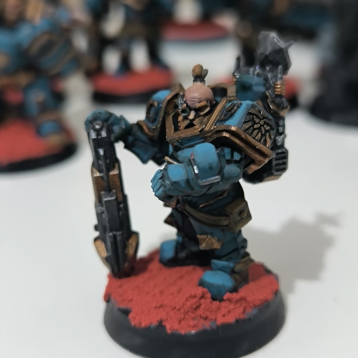 3D Print of Space Dwarfs - Kazaroth Empire Prospectors Unit by Grodalf24