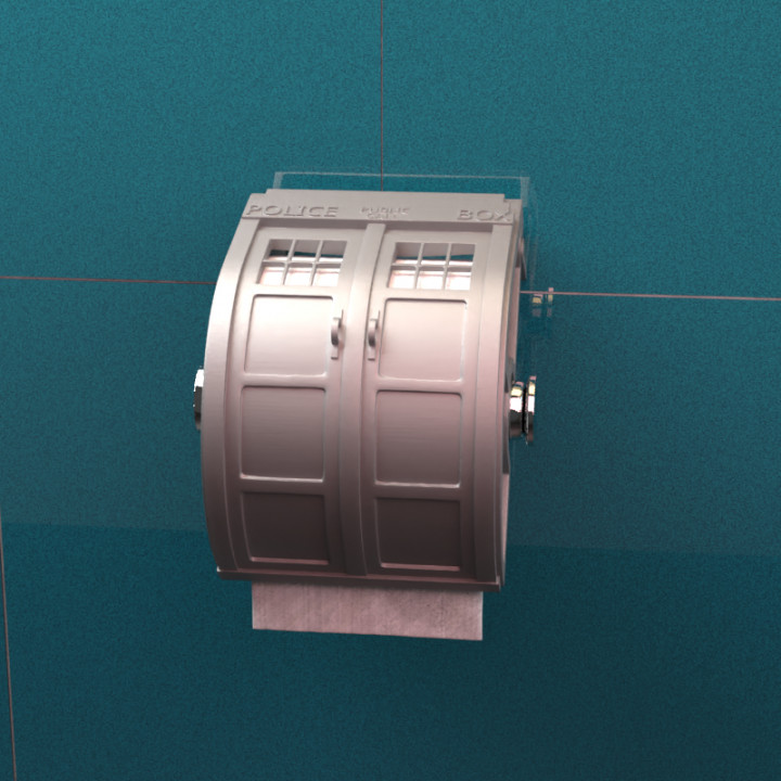 3D Printable Police box by Crosslances
