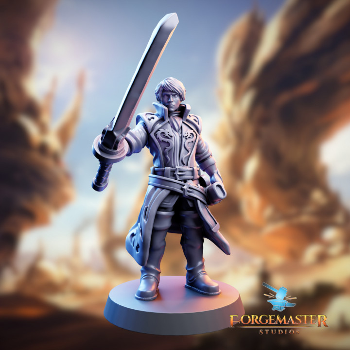 3D Printable Elite Human Heroes - Timeless Champions Bundle 01 ...
