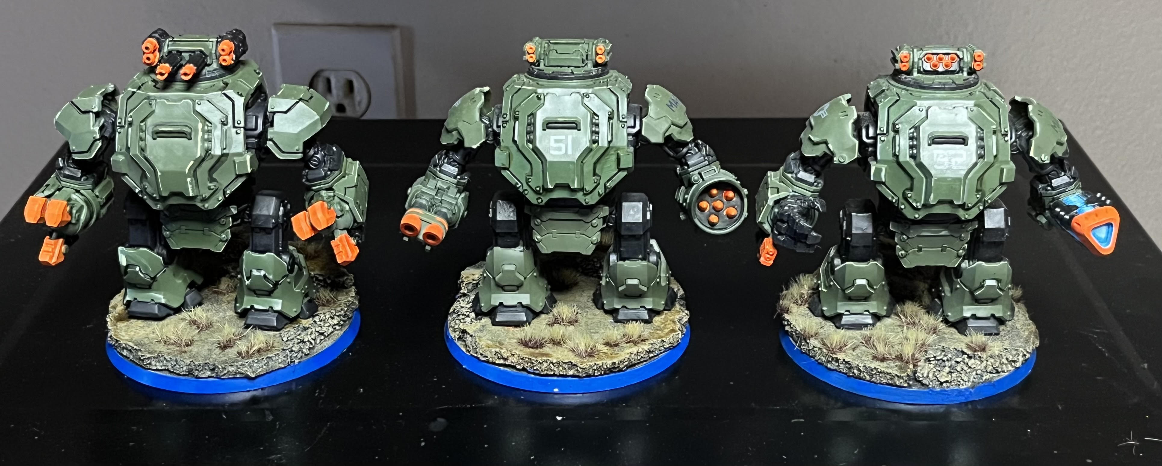 3D Printable Enforcer Battlewalker (Tactical) by Puppetswar Miniatures