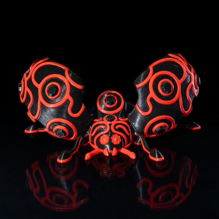 3D Printable Ladybug Jewelry Box by Stlflix