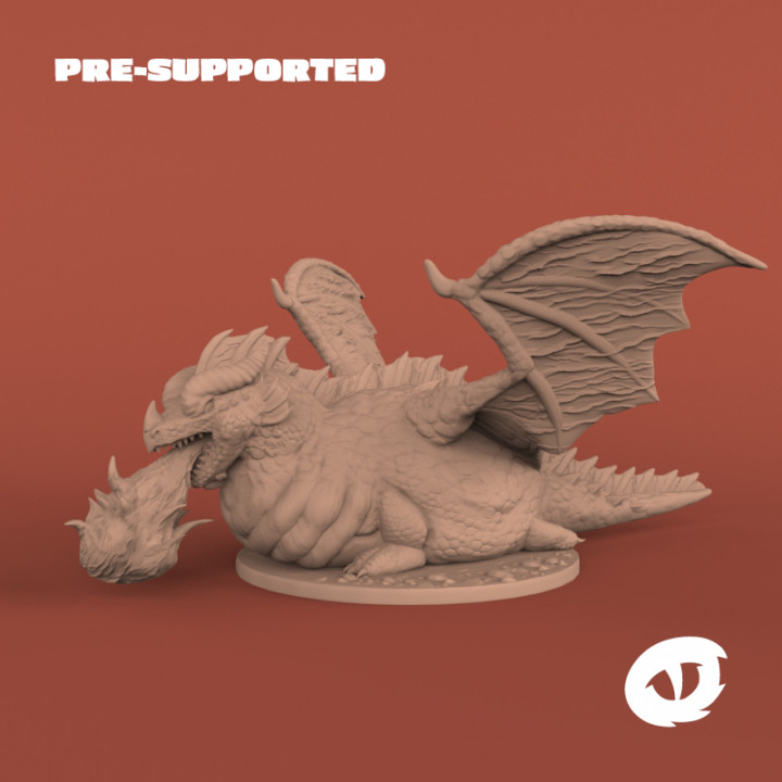 3D Printable Themberchaud by Insight Miniatures