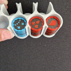 3D Printable Game Token Project - One Page Rules Tokens by brander roullett