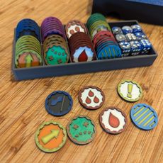 3D Printable Game Token Project - One Page Rules Tokens by brander roullett