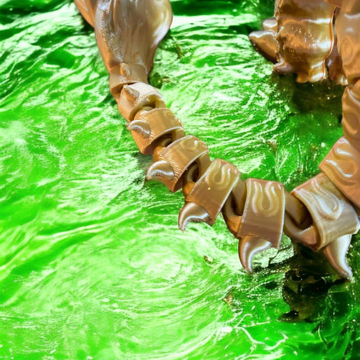 3D Printable Leo The Zodiac Dragon by The Dragon's Den