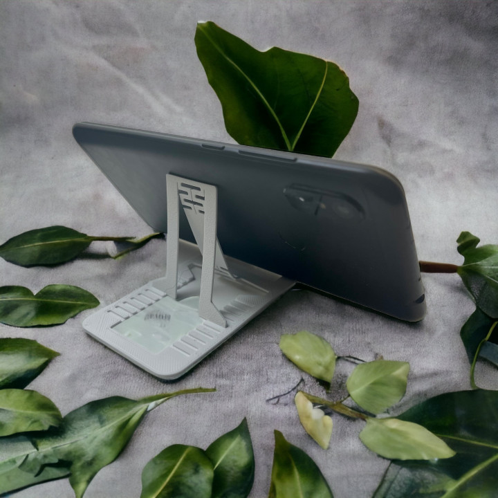 3D Printable Flexy card phone stand by anthony