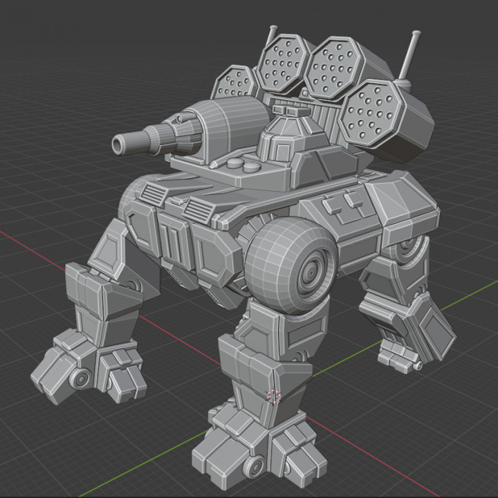 3D Printable Thunder Stalion by Viktor