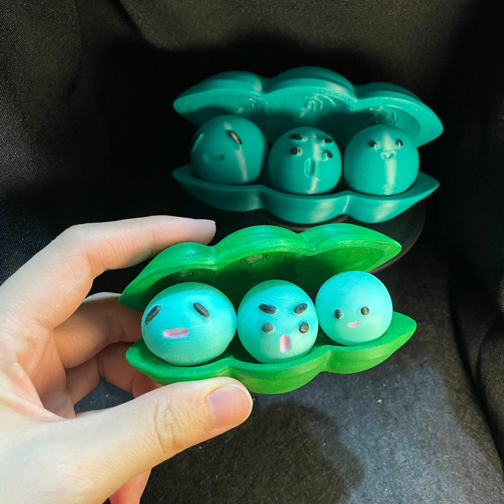 3D Printable Joyful Bean by Ning