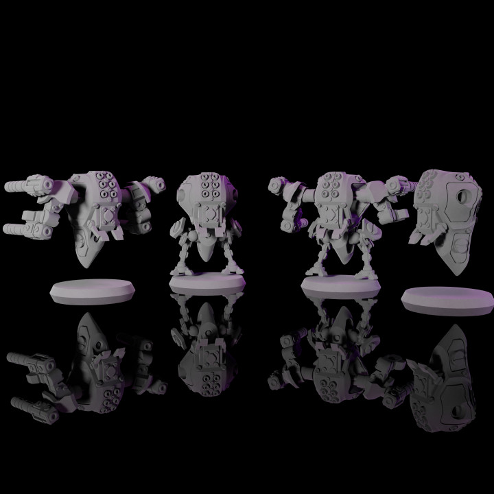 3D Printable XV-22 Calamity Battlesuit by Alexander Wolfe