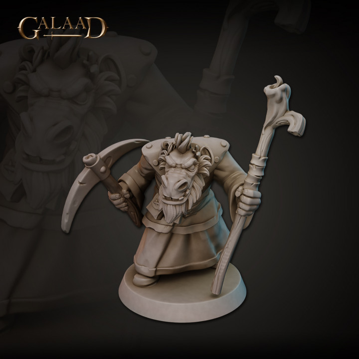 3D Printable Succubus Myconids and Kobolds by Galaad Miniatures