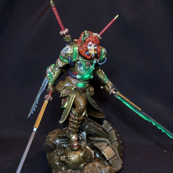 3D Print of Naojiri The Steampunk Samurai [presupported] by The ...