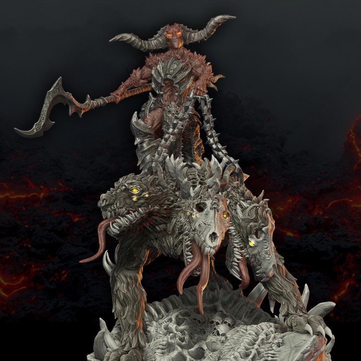 3D Printable Cerberus & Maledictus by Monolith Arts