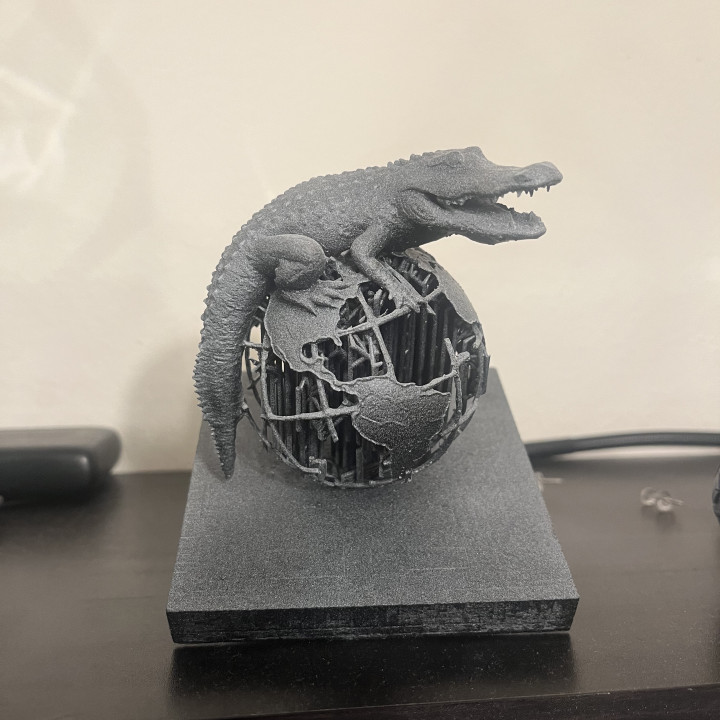 3D Print of UF Business Gator Statue by RatRaidenReturns