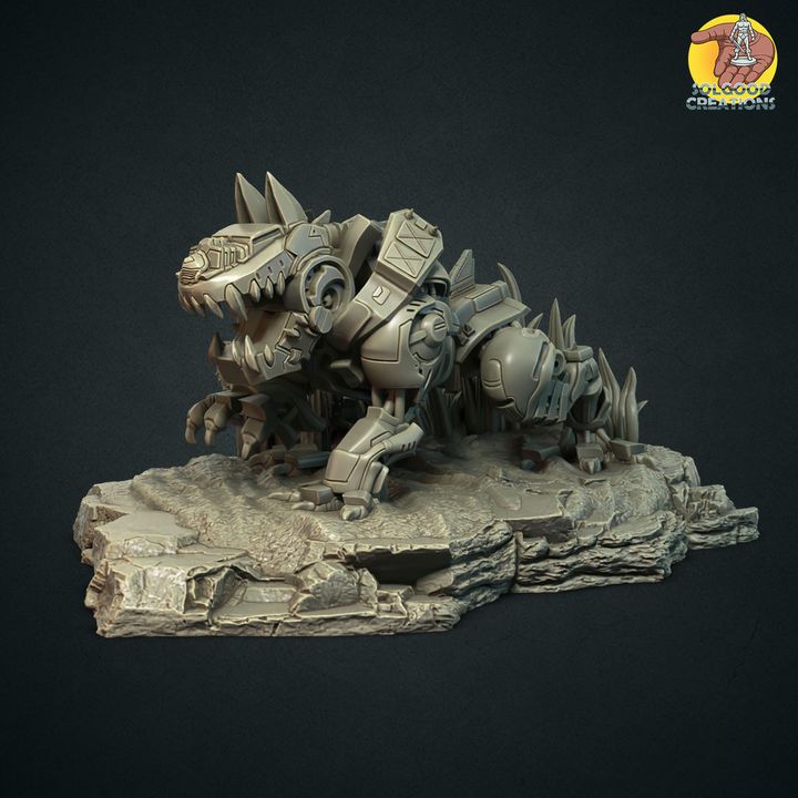 3D Printable Diorama - The Cyborg Death Race by SolGood Creations
