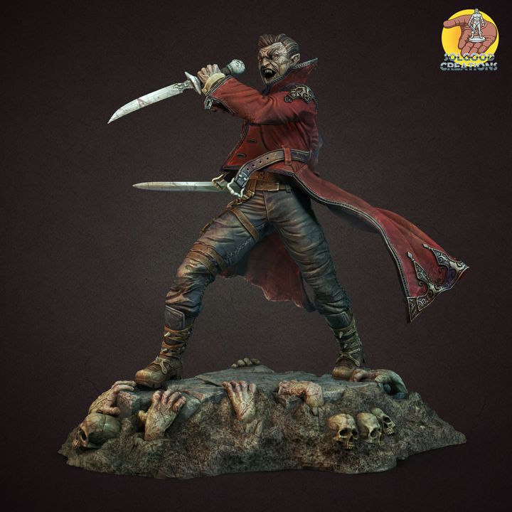 3D Printable Diorama - The Necromancer’s Redemption by SolGood Creations