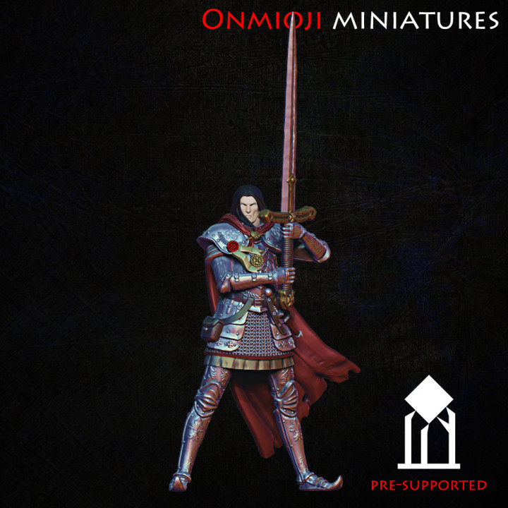 3D Printable Giant knight 1 by Stanislav Kuznetsov