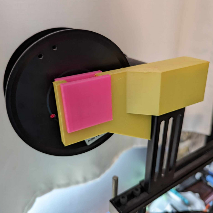 3D Printable Small Spool Mount for Ender 3 v2 by Patrick Ward