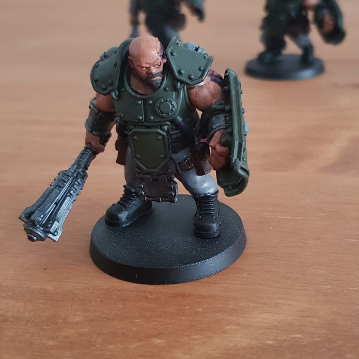 3D Print of Abhuman Giants in Heavy Armor - Imperial Force by ashbickley