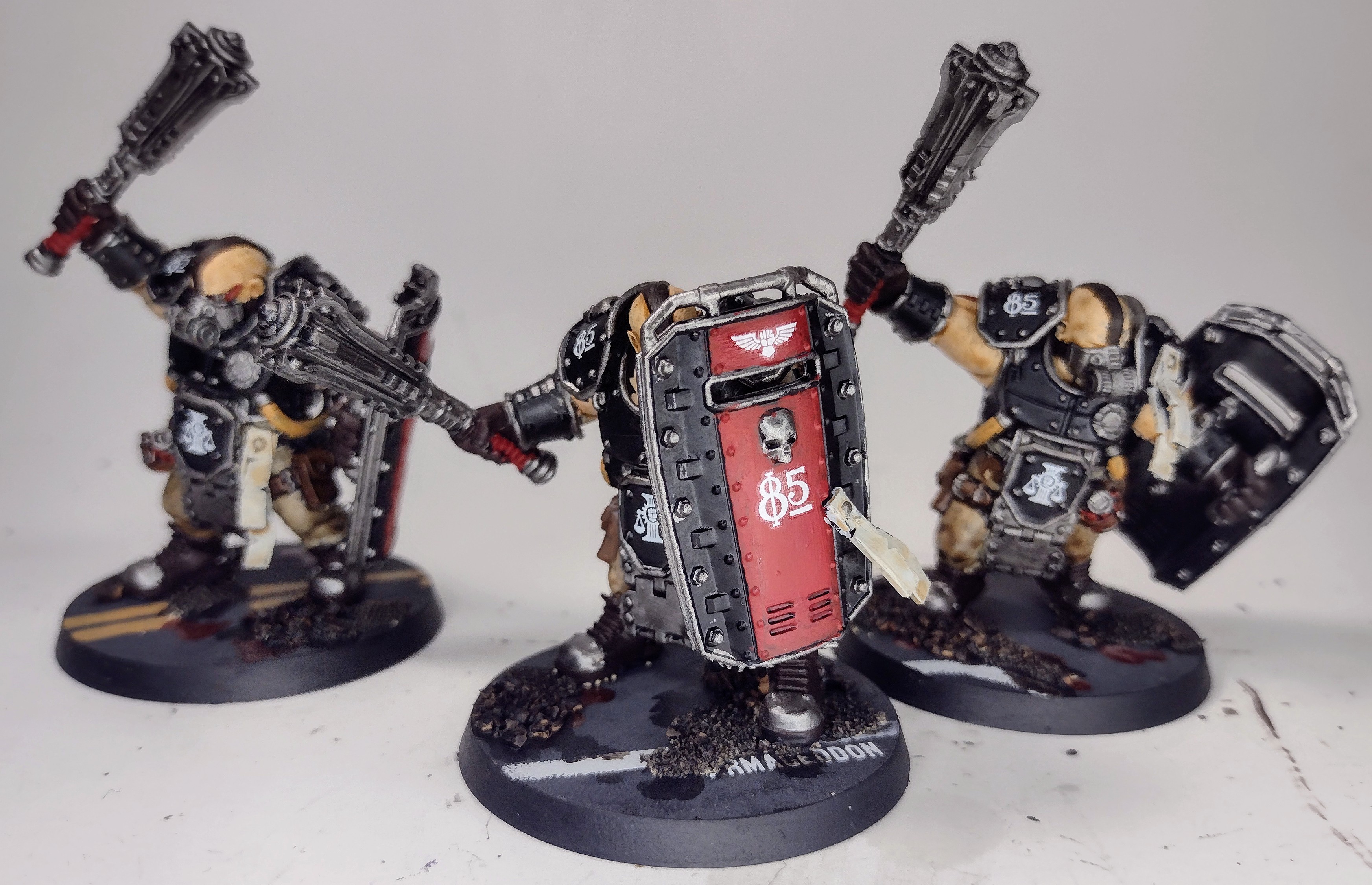 3D Printable Abhuman Giants in Heavy Armor - Imperial Force by RedMakers