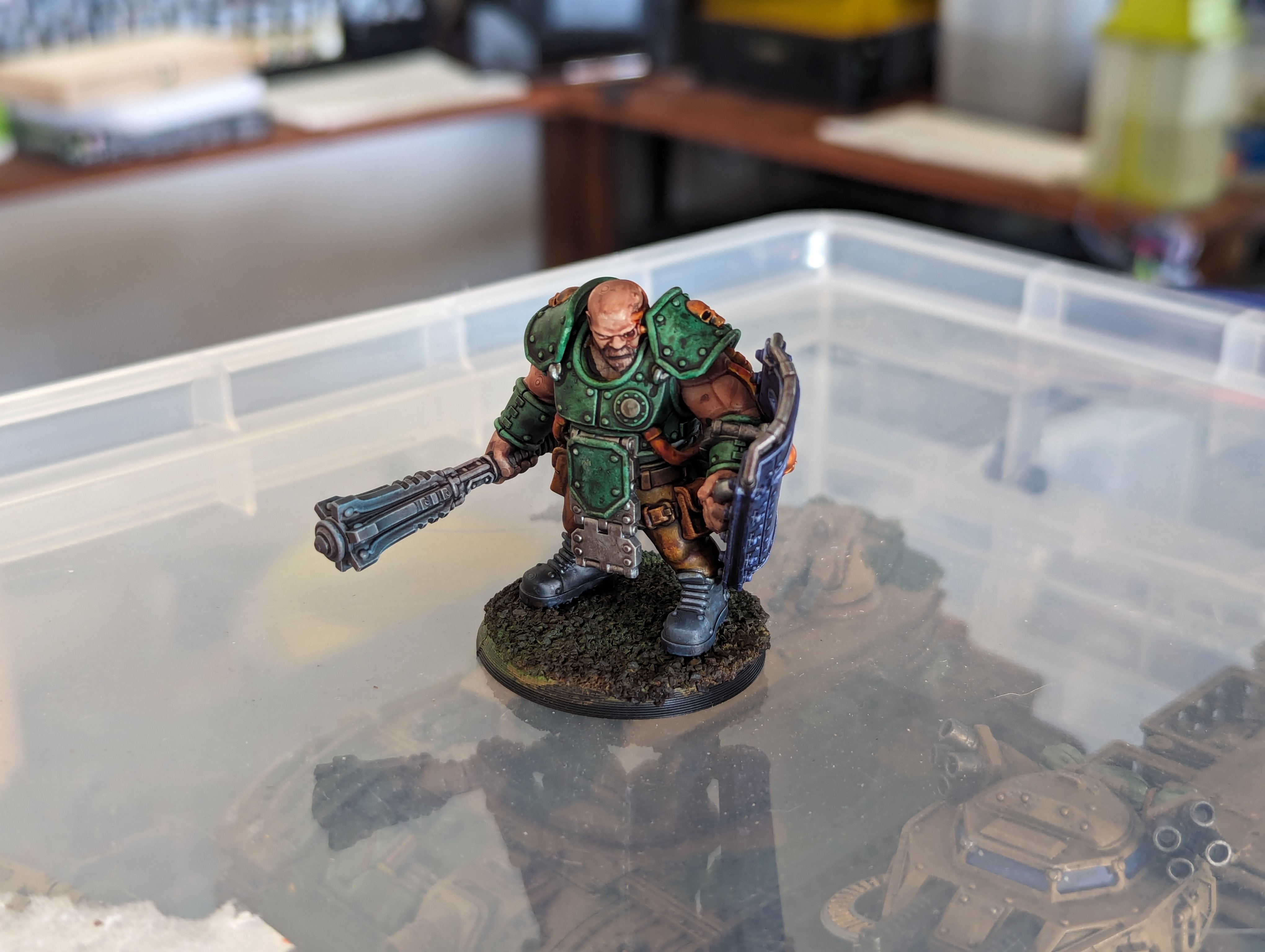 3D Printable Abhuman Giants in Heavy Armor - Imperial Force by RedMakers