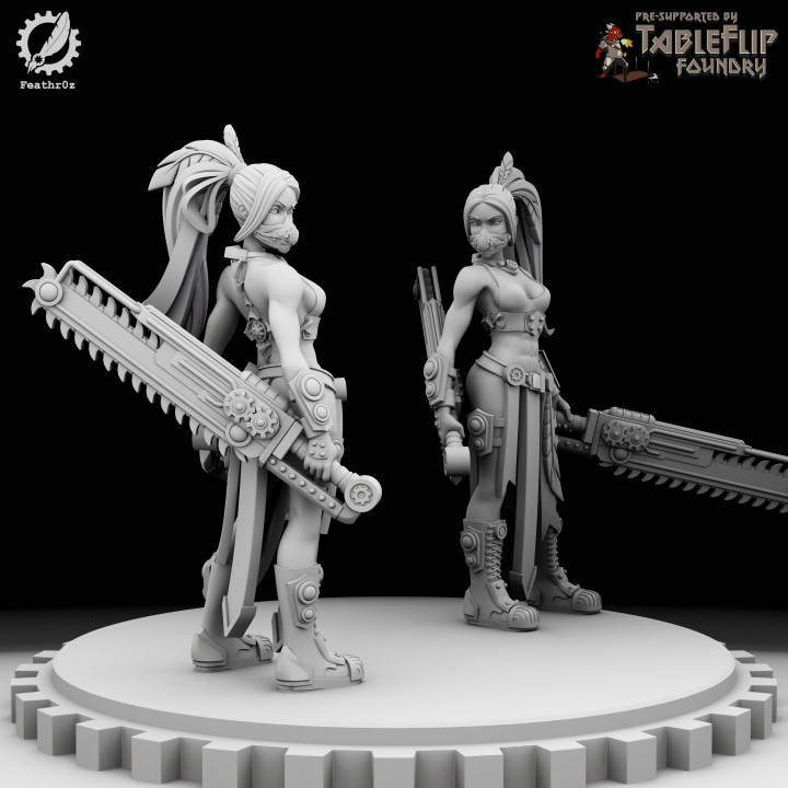 3D Printable Aurora Vanguard - Sergeant 0006 by feathr0z