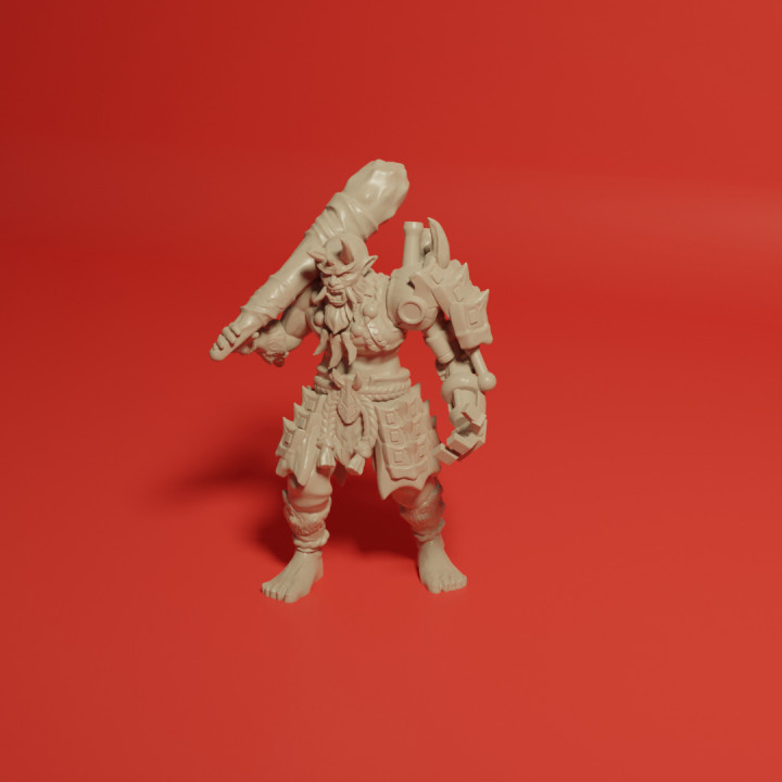 3D Printable Red Oni Male General by Steam Tatsu