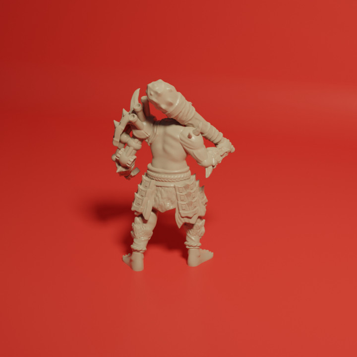 3D Printable Red Oni Male General by Steam Tatsu