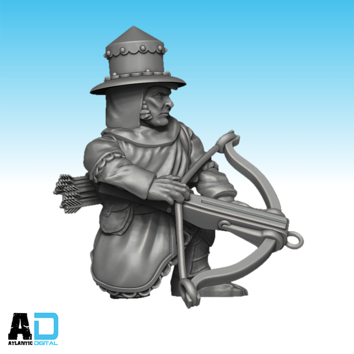 3D Printable Halfling Crossbows by Wargames Atlantic