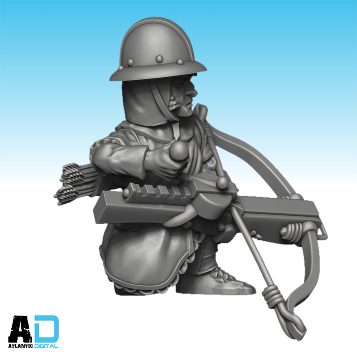 3D Printable Halfling Crossbows by Wargames Atlantic