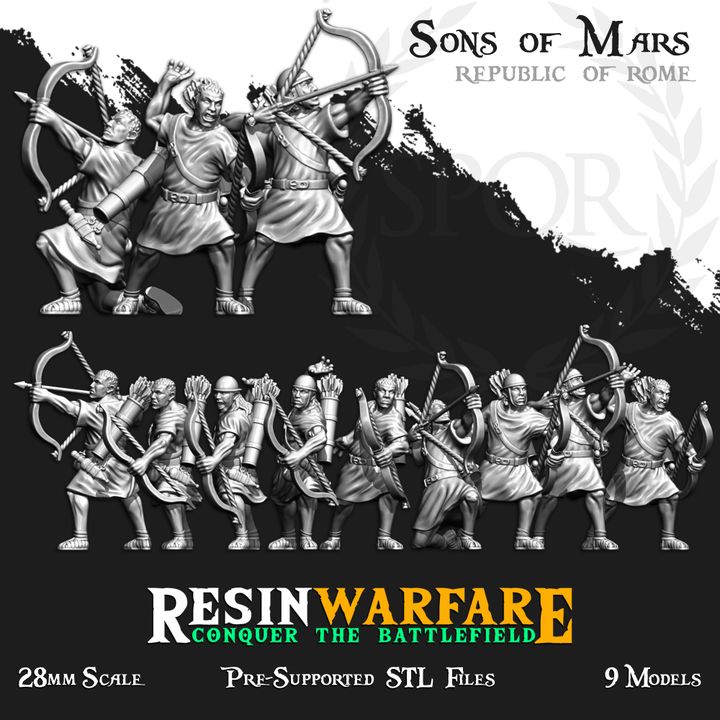 3D Printable Sons of Mars - Republic of Rome Pack by ResinWarfare