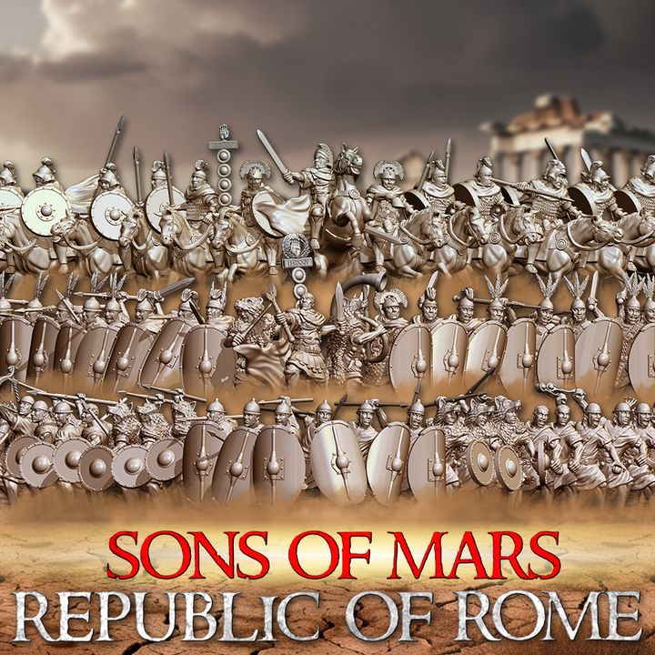 3D Printable Sons of Mars - Republic of Rome Pack by ResinWarfare