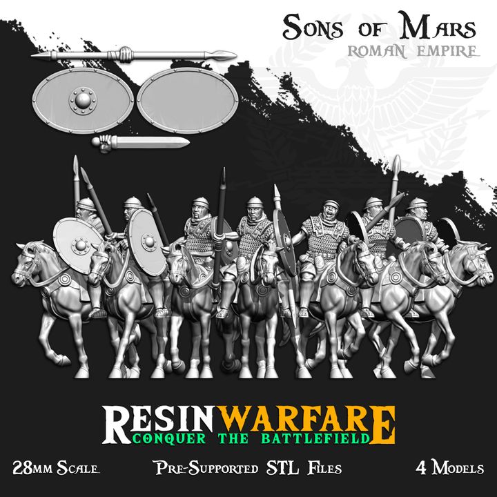 3D Printable Sons of Mars - Roman Empire Pack by ResinWarfare
