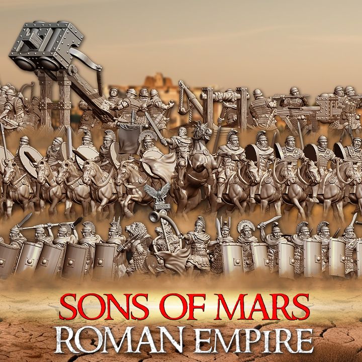 3D Printable Sons of Mars - Roman Empire Pack by ResinWarfare