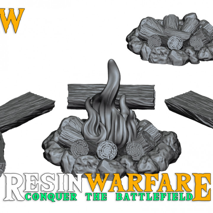 3D Printable Sons of Mars - Roman Camp Pack by ResinWarfare