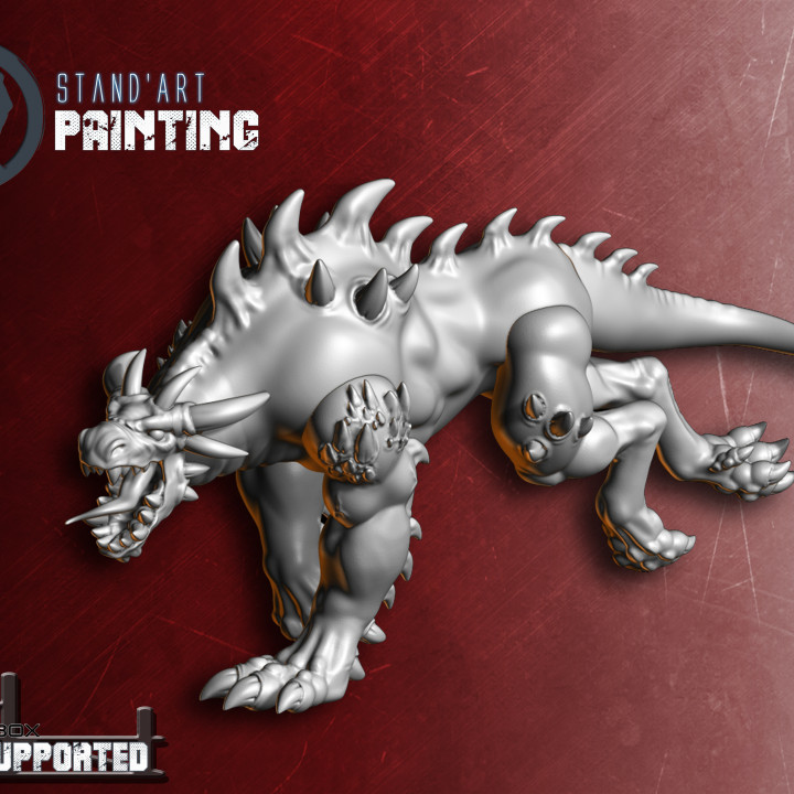 3D Printable Hellhounds 2 by Stand'Art Painting