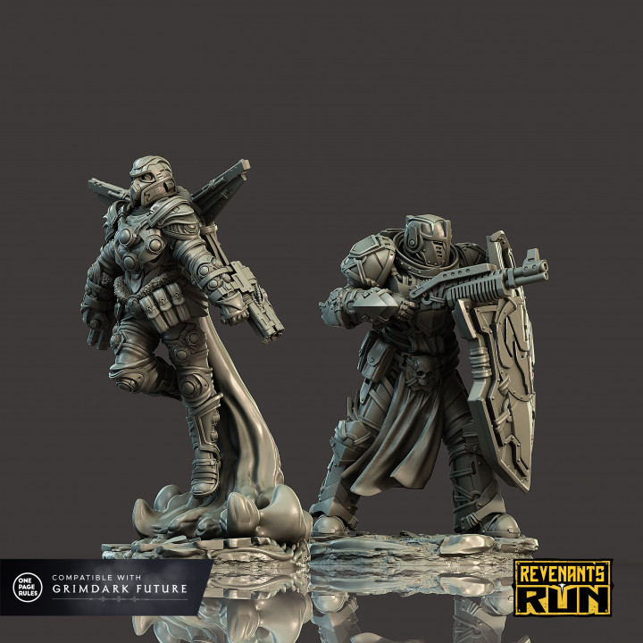 3D Printable Revenant’s Run Promotion Pack by Lazy Squire Games