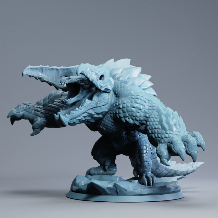 3D Printable Raiju Kaiju by Art of V