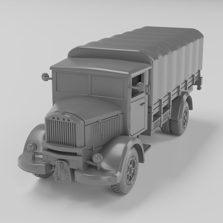 3D Printable Lancia 3Ro (Ro-Ro) (Italy, WW2) by Wargame3d
