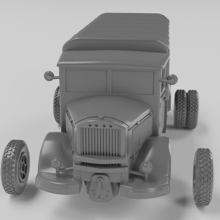3D Printable Lancia 3Ro (Ro-Ro) (Italy, WW2) by Wargame3d