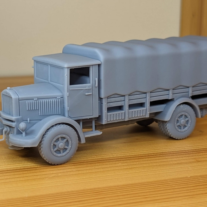 3D Printable Lancia 3Ro (Ro-Ro) (Italy, WW2) by Wargame3d