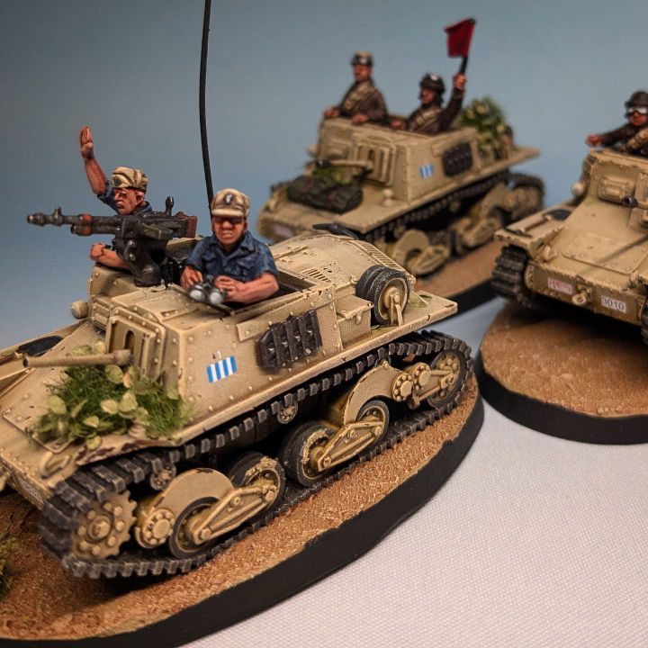 3D Printable Semovente L40 da 47/32 (Italy, SPG, WW2) by Wargame3d