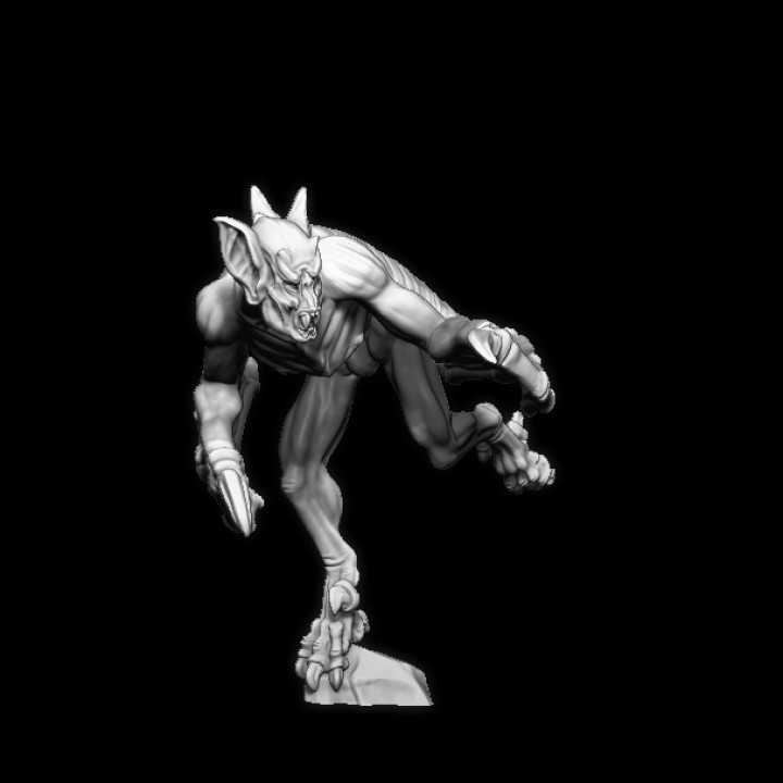 3D Printable DD01: Dust Devil Vampire- running (pre-Supported) by Gary ...